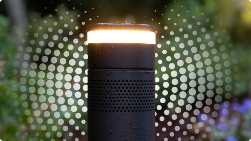 Outdoor Living: A Combined Music & Lighting Solution